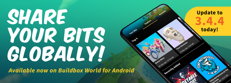 Buildbox 3.4.4. Update: Global Sharing via Buildbox Export, Node Improvements, and More ...