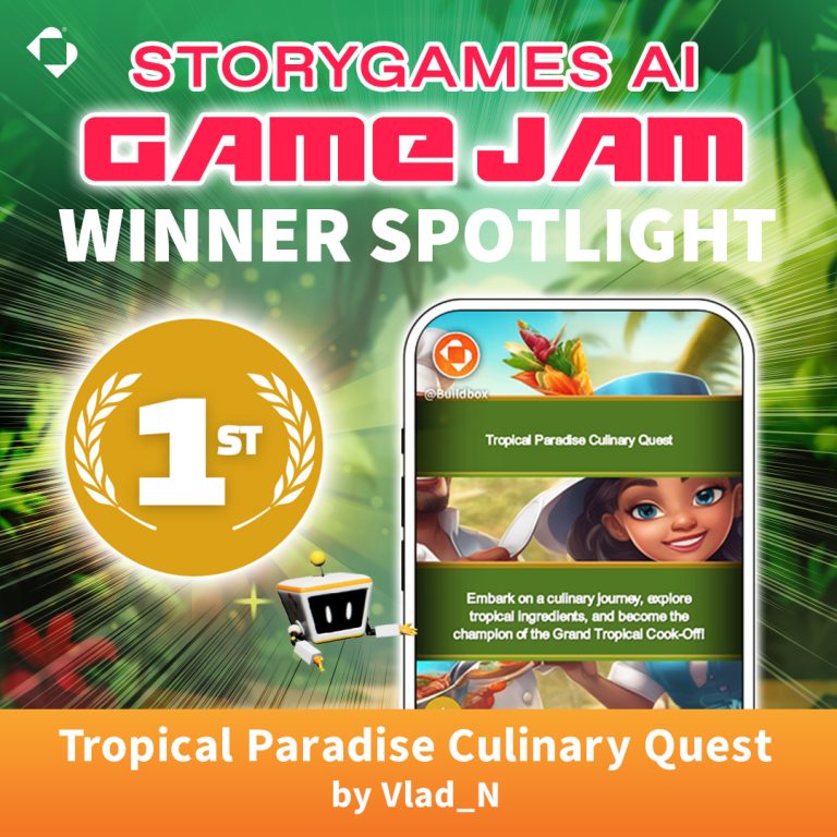 StoryGames AI Game Jam Winner Spotlight: Vlad_N - Buildbox | Game Maker ...